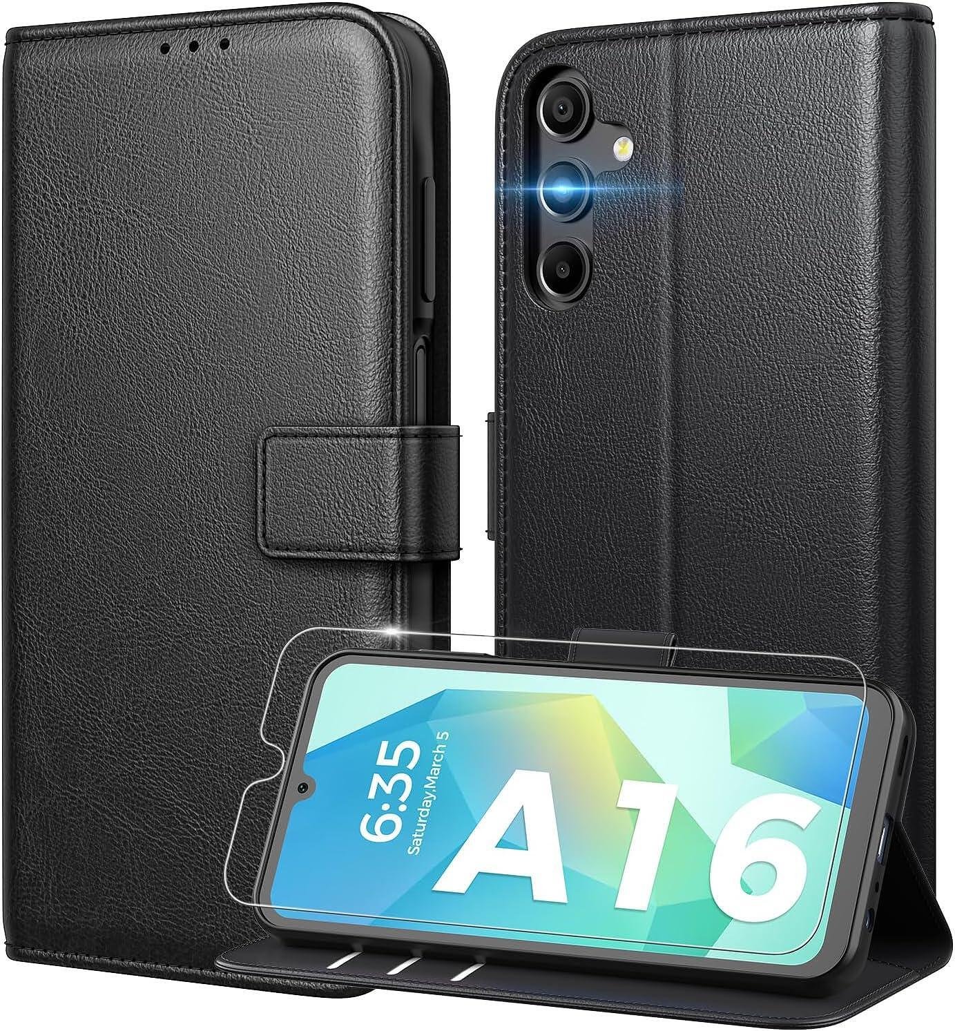 Кожен Калъф Тип Тефтер за Samsung Galaxy A16