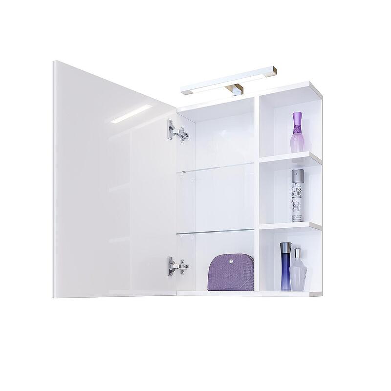 PVC Горен шкаф за баня Изи Triano - LED осветление