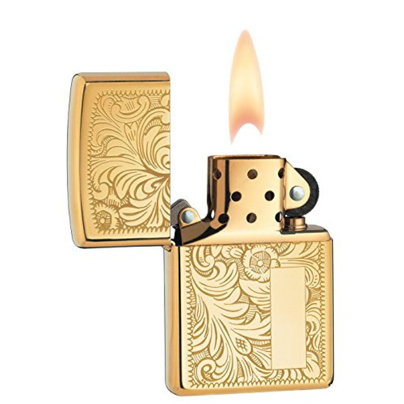 Запалка Zippo 352B Venetian Polished Brass