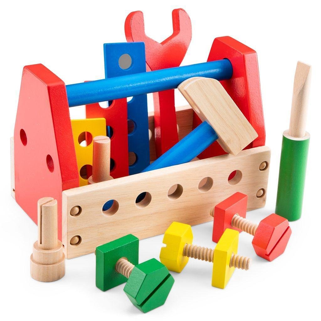 Детска ролева игра – Дървена кошница с инструменти New Classic Toys ...