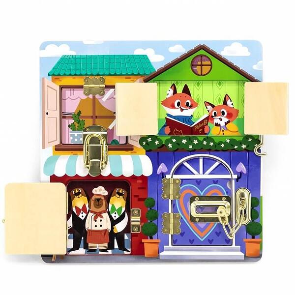 Бизи борд за деца Viga toys | Wooden Magic