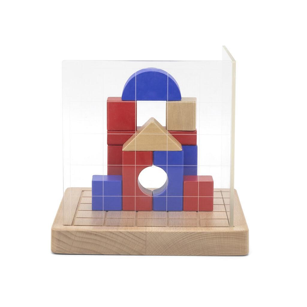 3Д дървени блокчета Viga toys | Wooden Magic