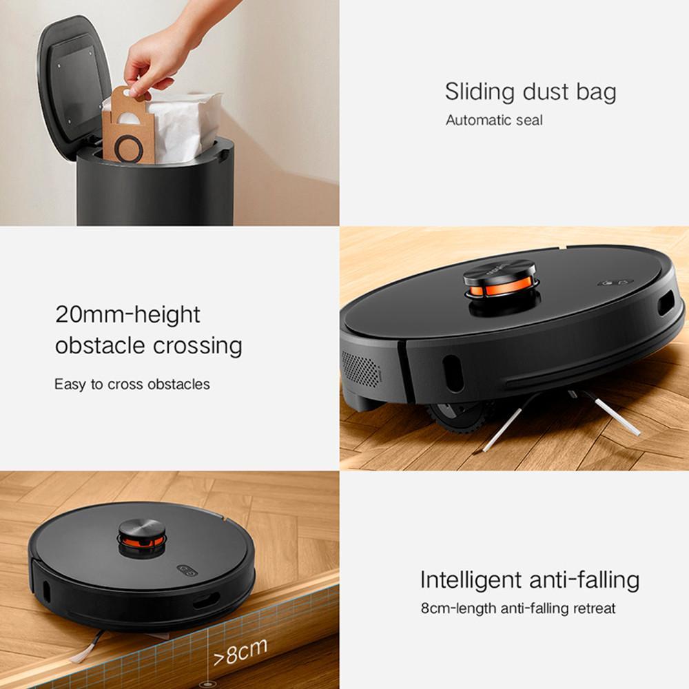 Xiaomi Lydsto R1 PRO - Robot vacuum cleaner (Black)