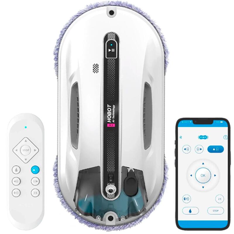 HOBOT R3 - Dual Water Spray Window Cleaning Robot, App