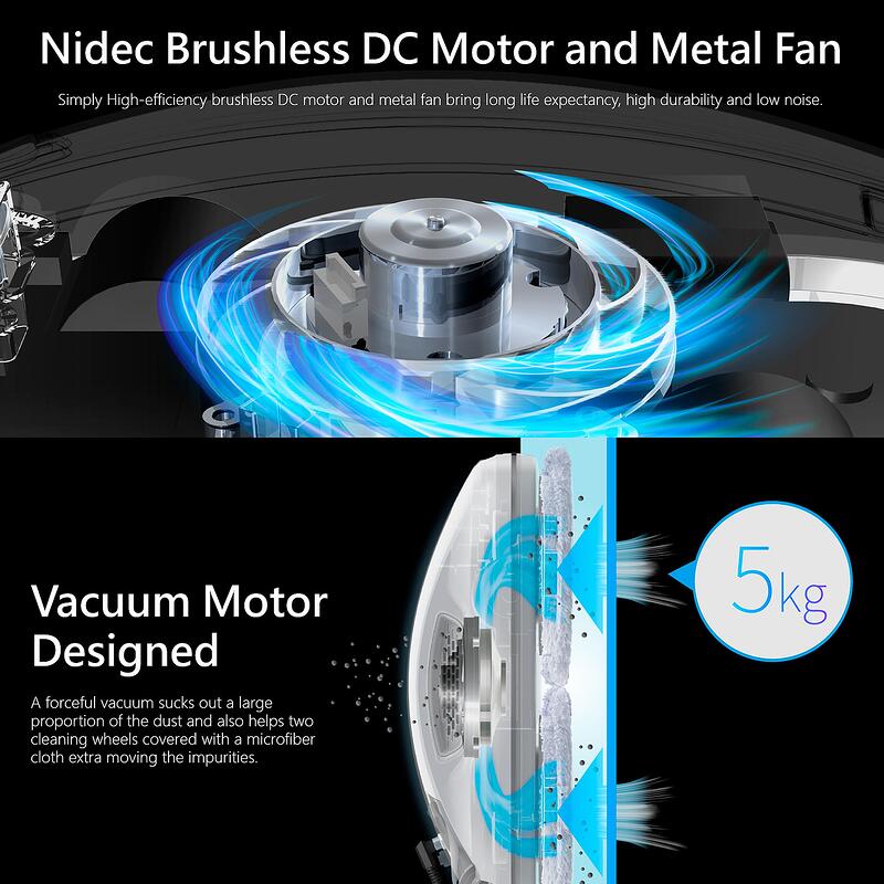 HOBOT R3 - Dual Water Spray Window Cleaning Robot, App