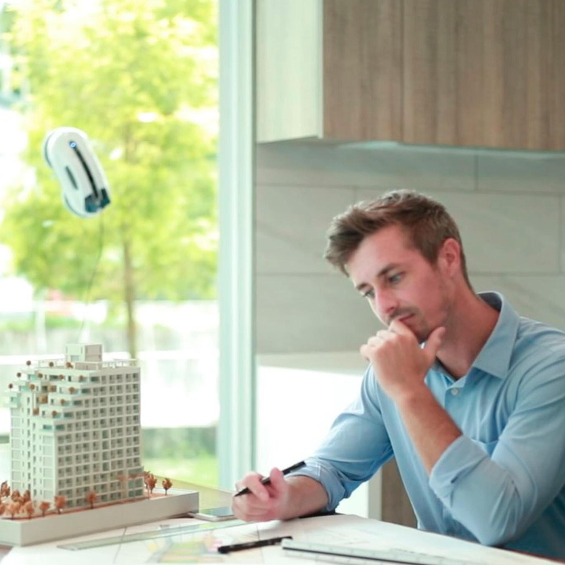 HOBOT R3 - Dual Water Spray Window Cleaning Robot, App