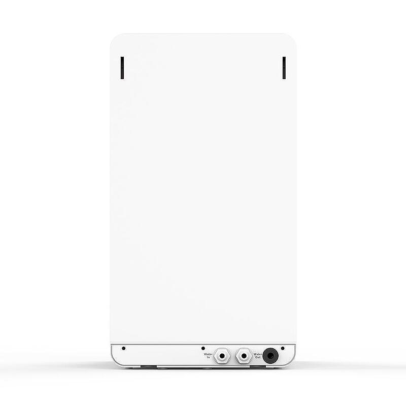 Machine with reverse osmosis, hydrogen, mineralization, heating and ...