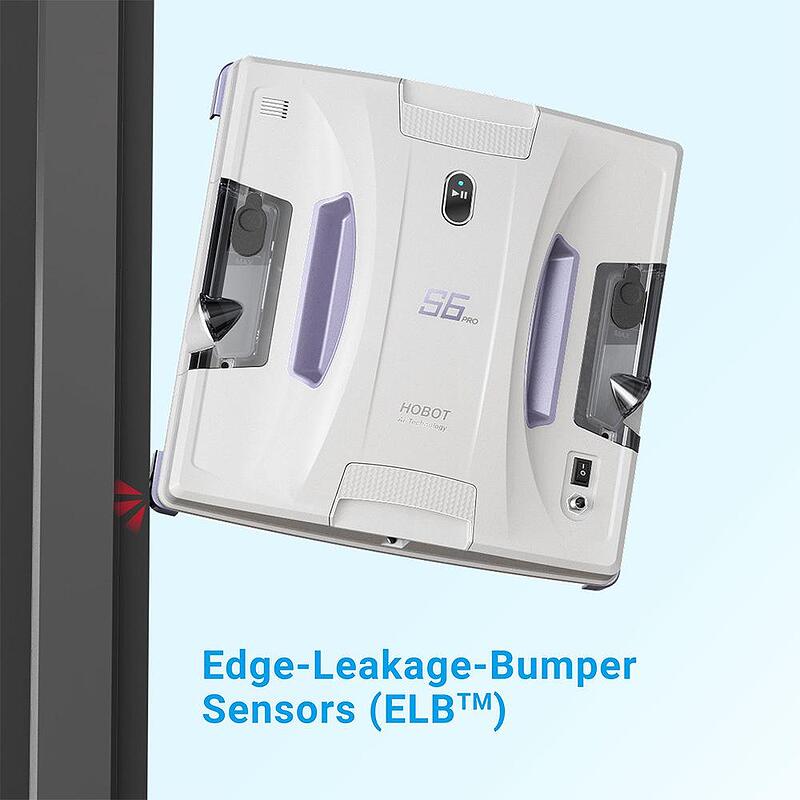 HOBOT S6 Pro Window Cleaning Robot - Patented 2-Mop Reciprocating ...