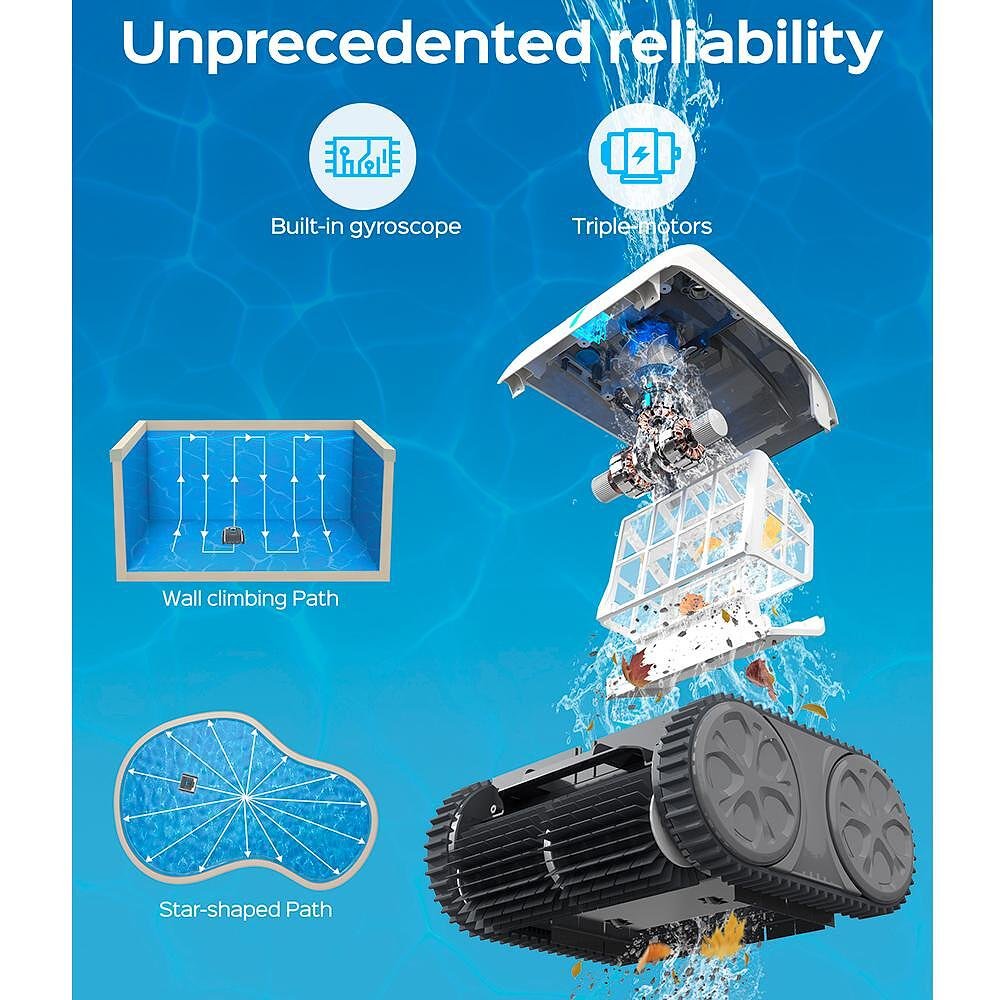 Wybot Osprey 700 Wireless Pool Robot (X 100)