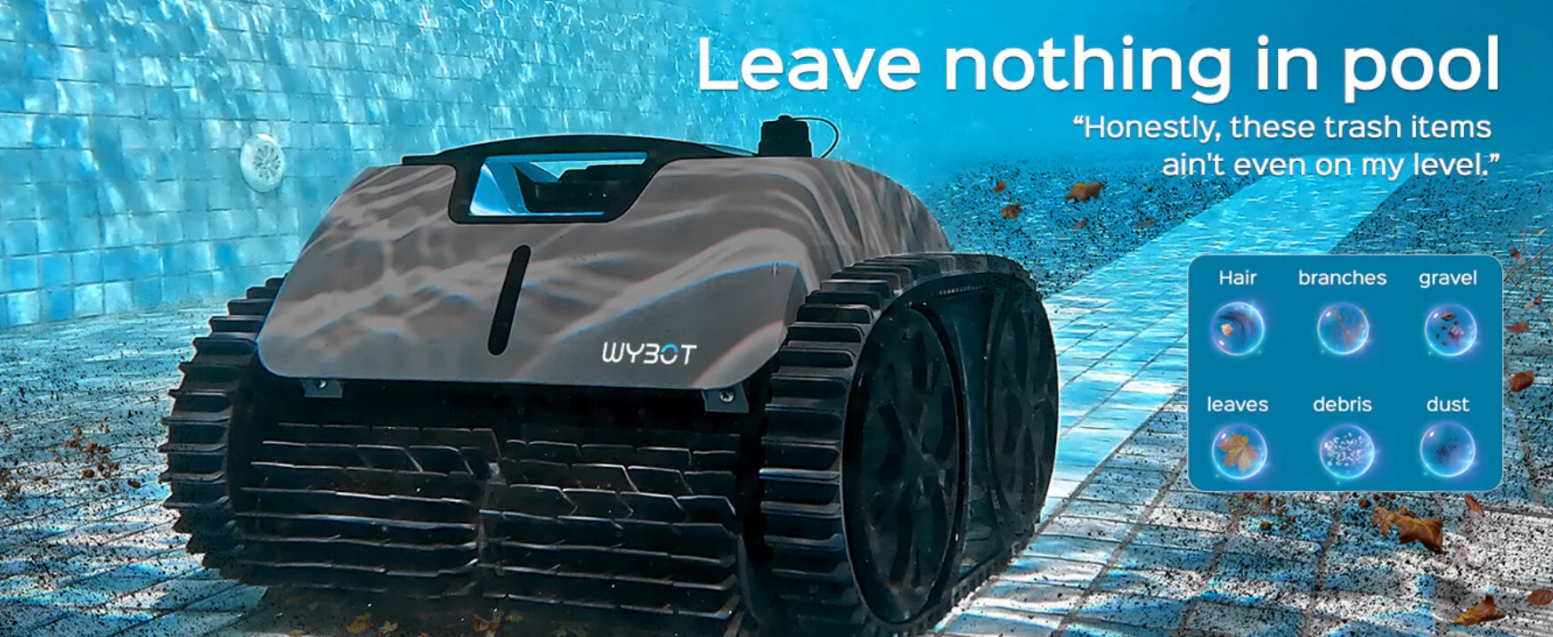 Wybot C1 Pro wireless pool robot