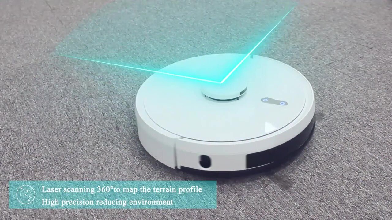 MAGNUM Robot aspirator mop,2 ani Garanție!