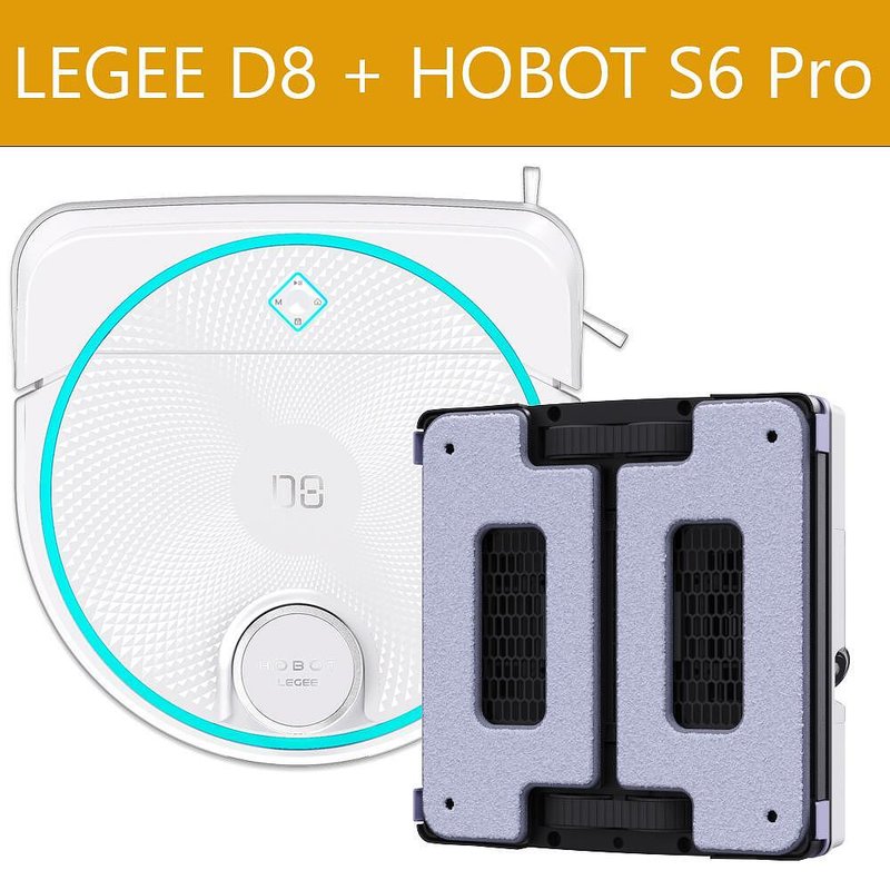 Robot Aspirator Legee + Robot curățare geamuri HOBOT S6