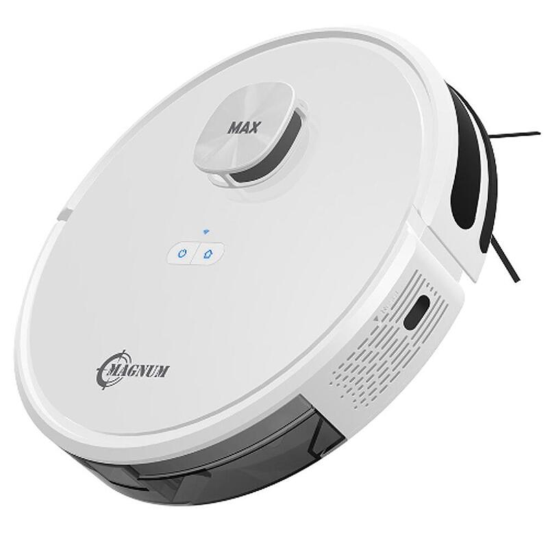 MAGNUM Max - Robot aspirator cu auto-golire, Alb