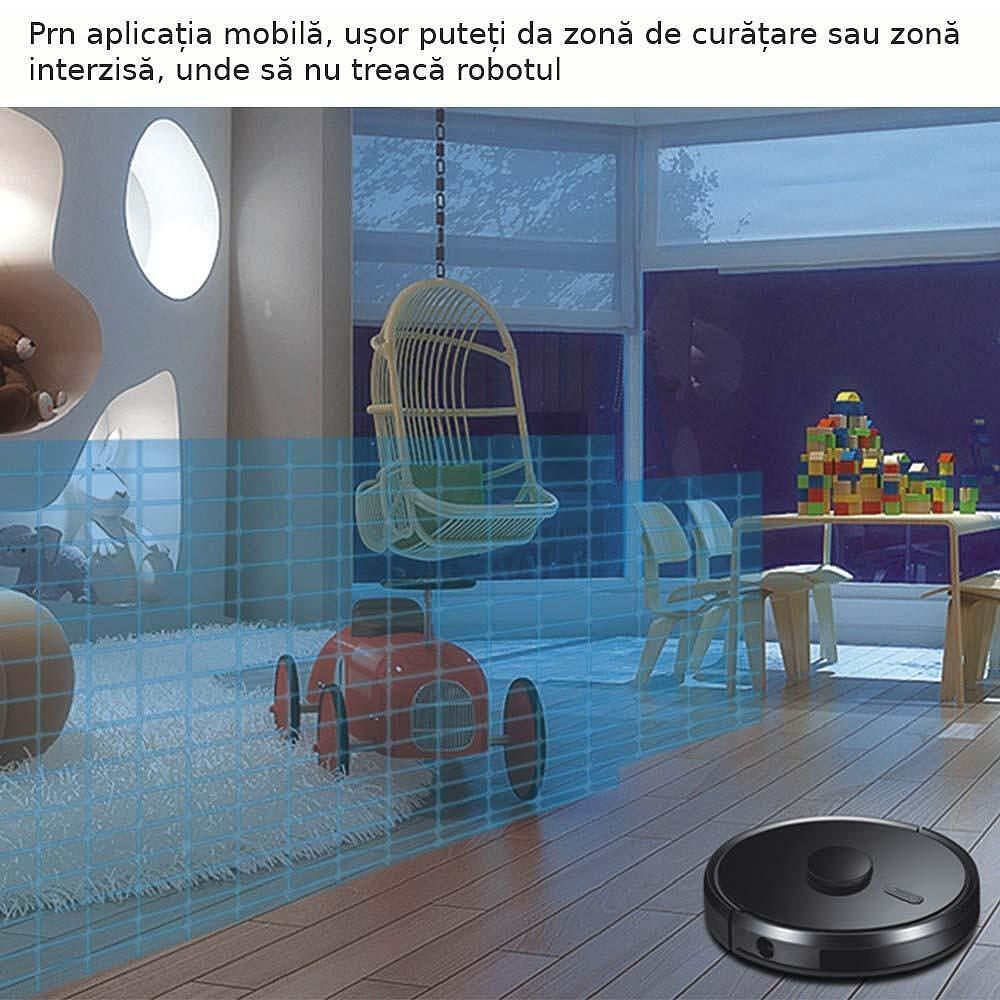 MAGNUM Max - Robot aspirator cu auto-golire, Alb