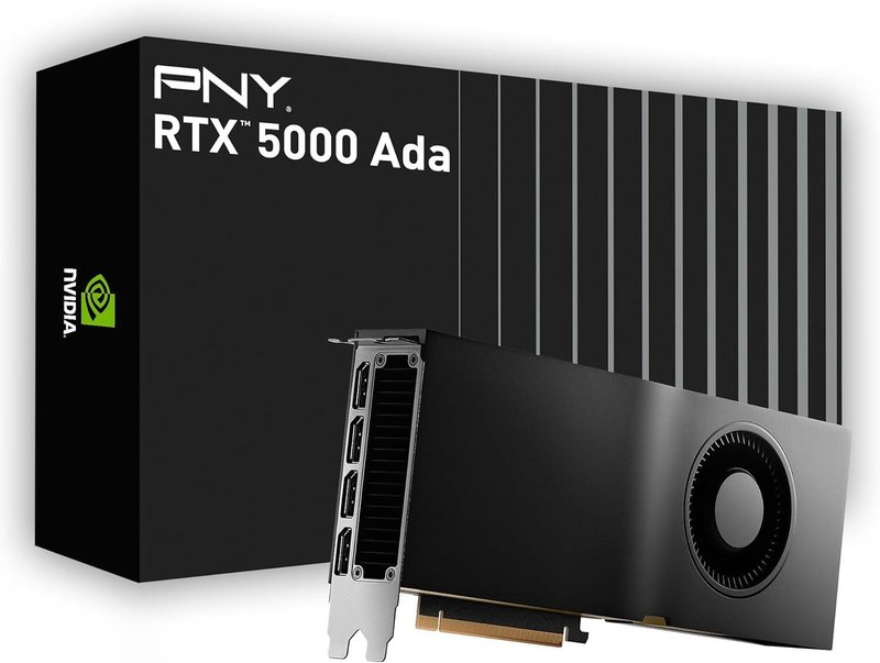 Видео карта PNY NVIDIA RTX™ 5000 Ada Generation 32GB GDDR6 with ECC