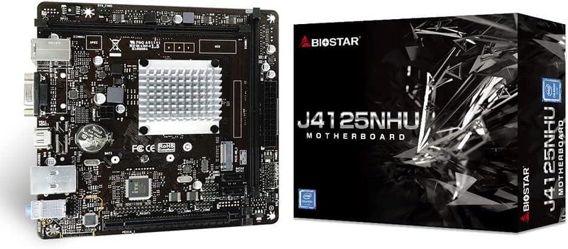 Biostar J4125NHU motherboard mini ITX
