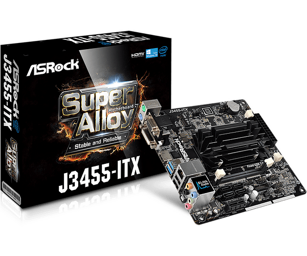 Asrock J3455-ITX mini ITX