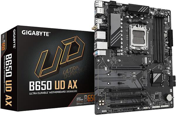 GIGABYTE B650 UD AX motherboard AMD B650 Socket AM5 ATX