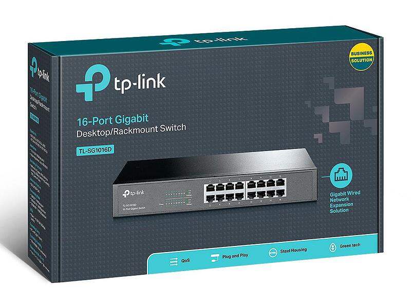 TP-Link 16-Port Gigabit Desktop/Rackmount Network Switch