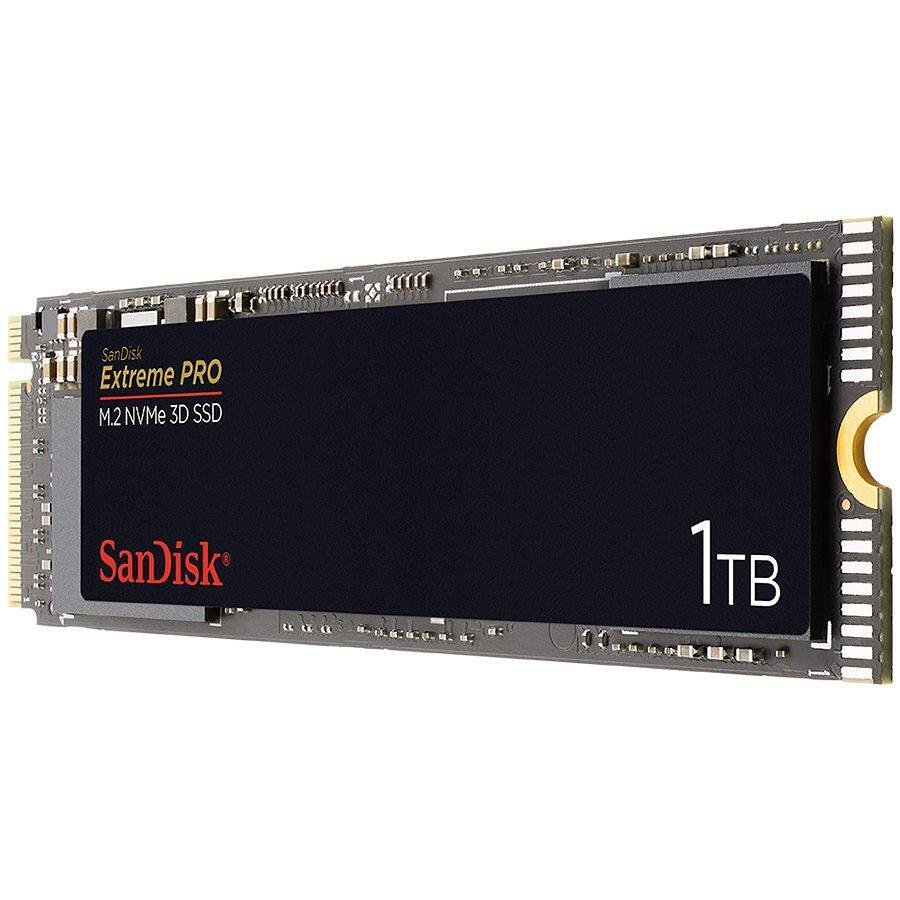 SANDISK Extreme PRO 1TB SSD, M.2 2280, NVMe, Read/Write: 3400 / 2800 MB ...