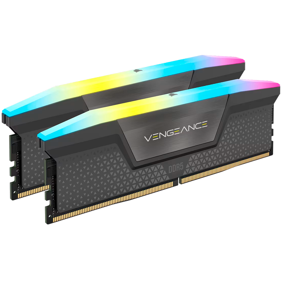CORSAIR DDR5, 6000MT/s 64GB 2x32GB DIMM, 40-40-40-77, Std PMIC, AMD ...