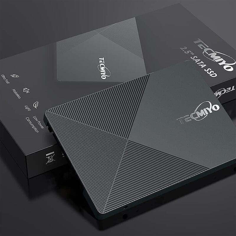 TECMIYO 256GB Internal SATA SSD 2.5 inch