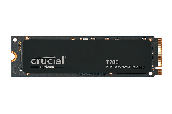 Crucial T700 1TB M.2 (2280) NVMe 2.0™ (PCIe Gen 5 x4) Internal SSD