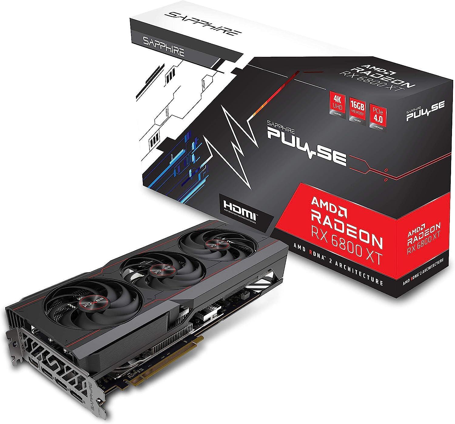 Видео карта SAPPHIRE PULSE AMD Radeon™ RX 6800 XT 16GB GDDR6