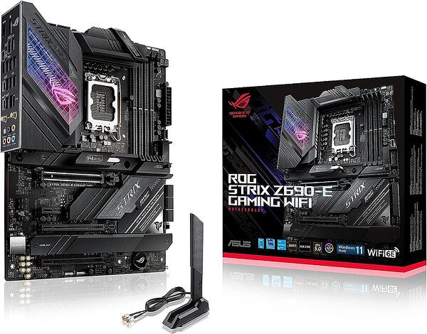 Дънна платка ASUS ROG STRIX Z690-E GAMING WIFI FCLGA1700 Socket DDR5 ATX