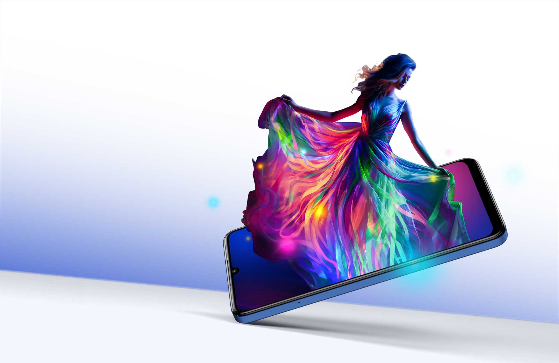 Смартфон TCL 505 4 GB 128 GB, Ocean blue - eMAG.bg