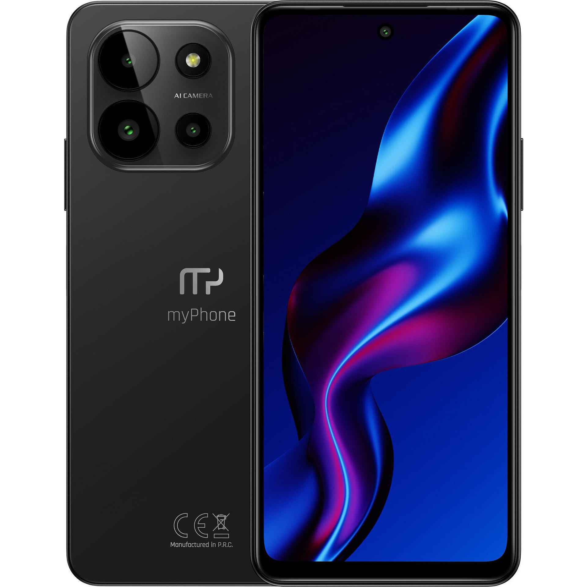 Смартфон myPhone N23 6 GB 128 GB 5G, Black