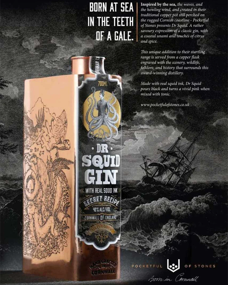 Джин Dr Squid Gin, 0.7л