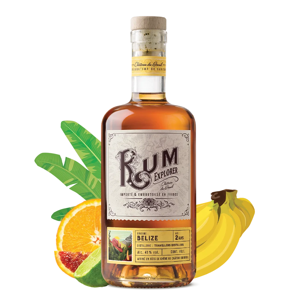 Ром Rum Explorer - Belize, 3 годишен, 0.7л