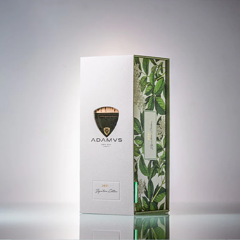 Португалски джин Adamus - Organic Dry Gin Signature Edition 2021, 0.7л
