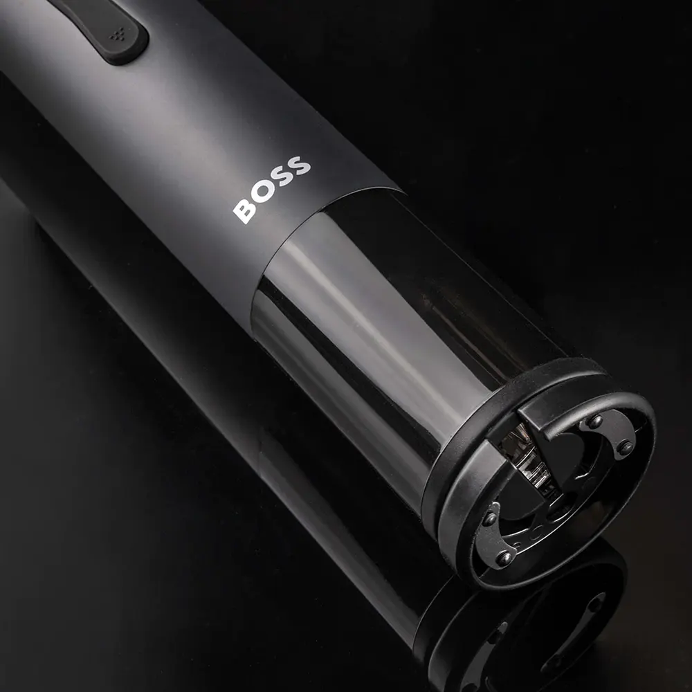 Електрически тирбушон за вино Hugo Boss Iconic, черен