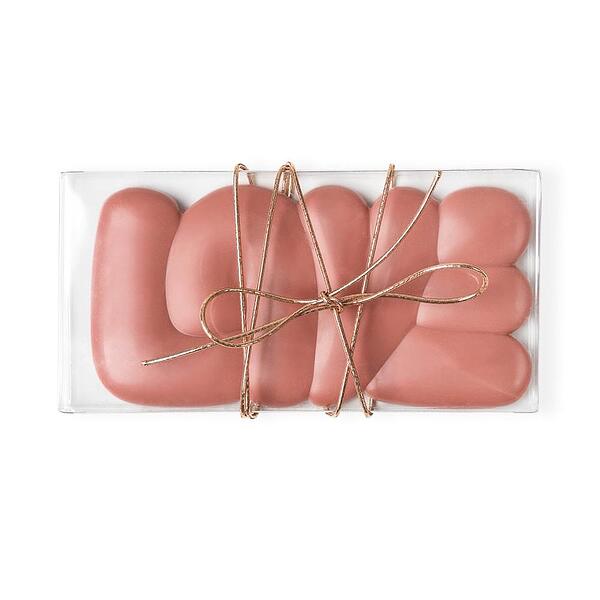 Шоколадов надпис Love, Yeah chocolate