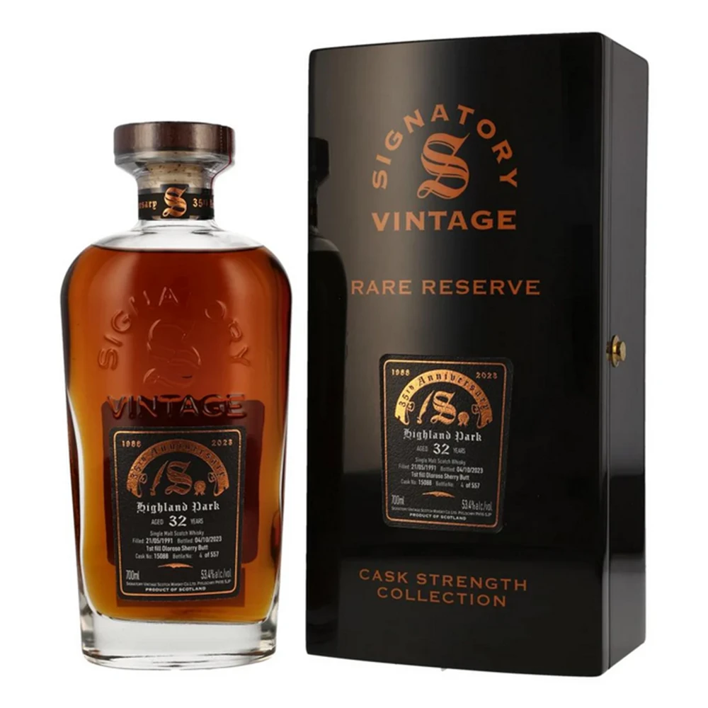 Уиски Signatory - Highland Park 1991 Oloroso Sherry Cask Strength 35th ...