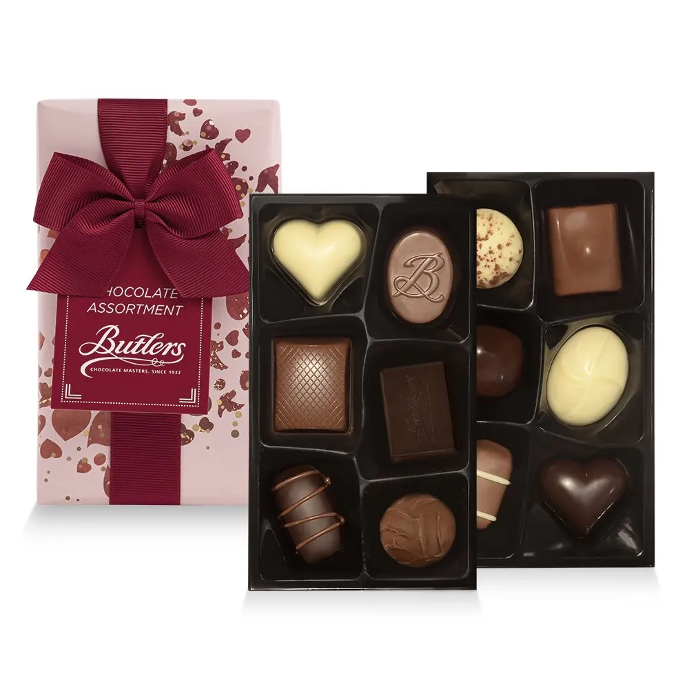 Кутия шоколадови бонбони Butlers - Chocolate Assortment, 160 гр