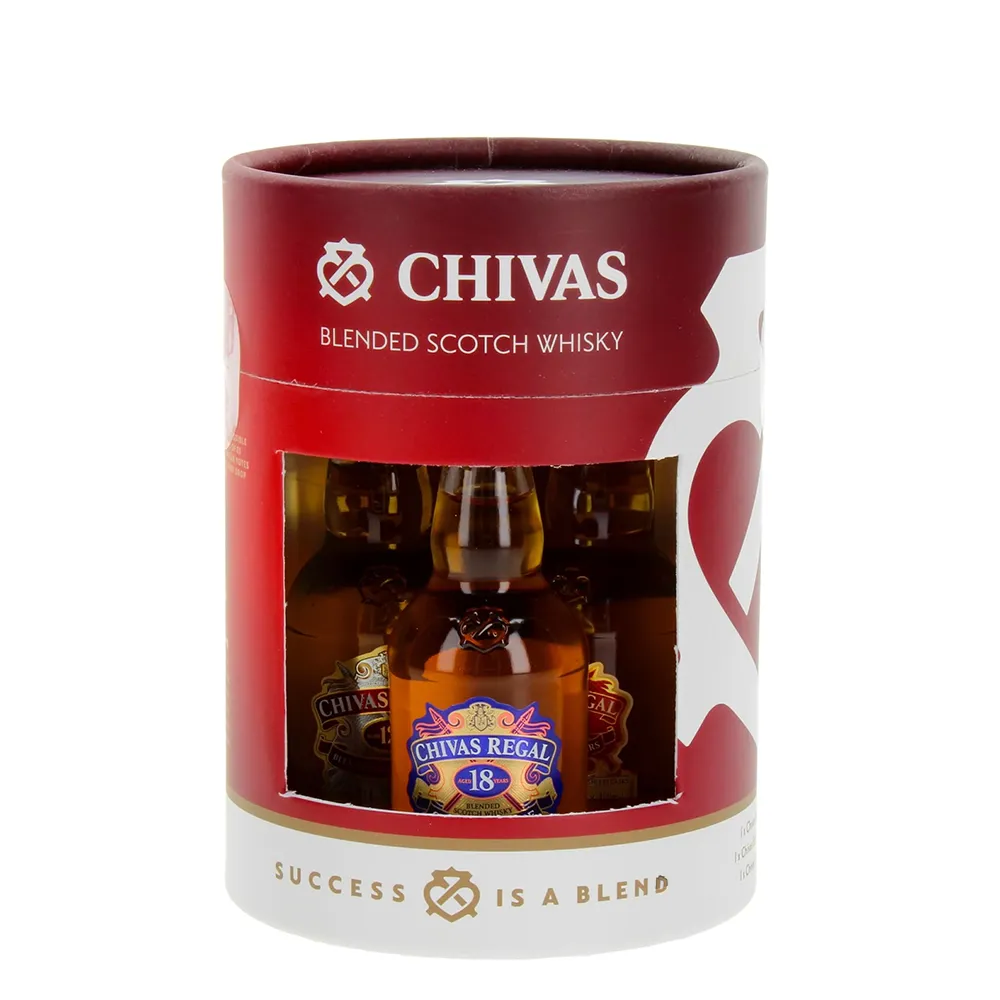 Комплект миниатюри Chivas Regal - Miniature Set, 3 по 50мл