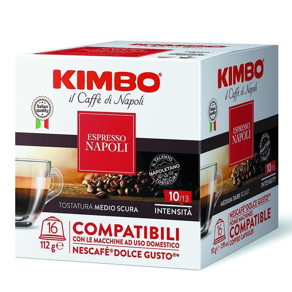 Кафе Kimbo - Napoli, 16x капсули за Dolce Gusto