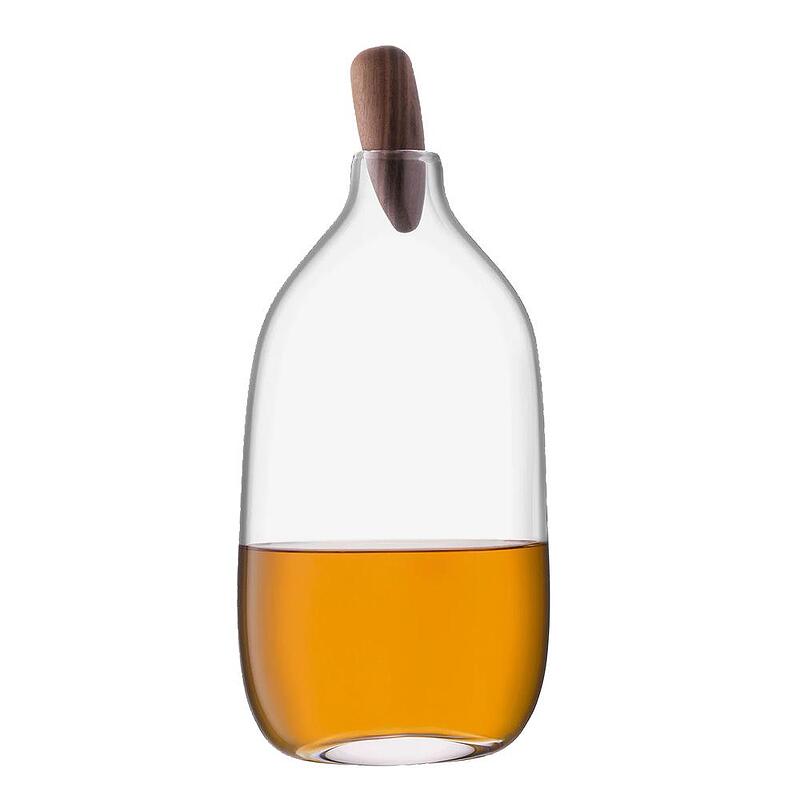 Декантер LSA International - Float, орехова тапа, 1.4л