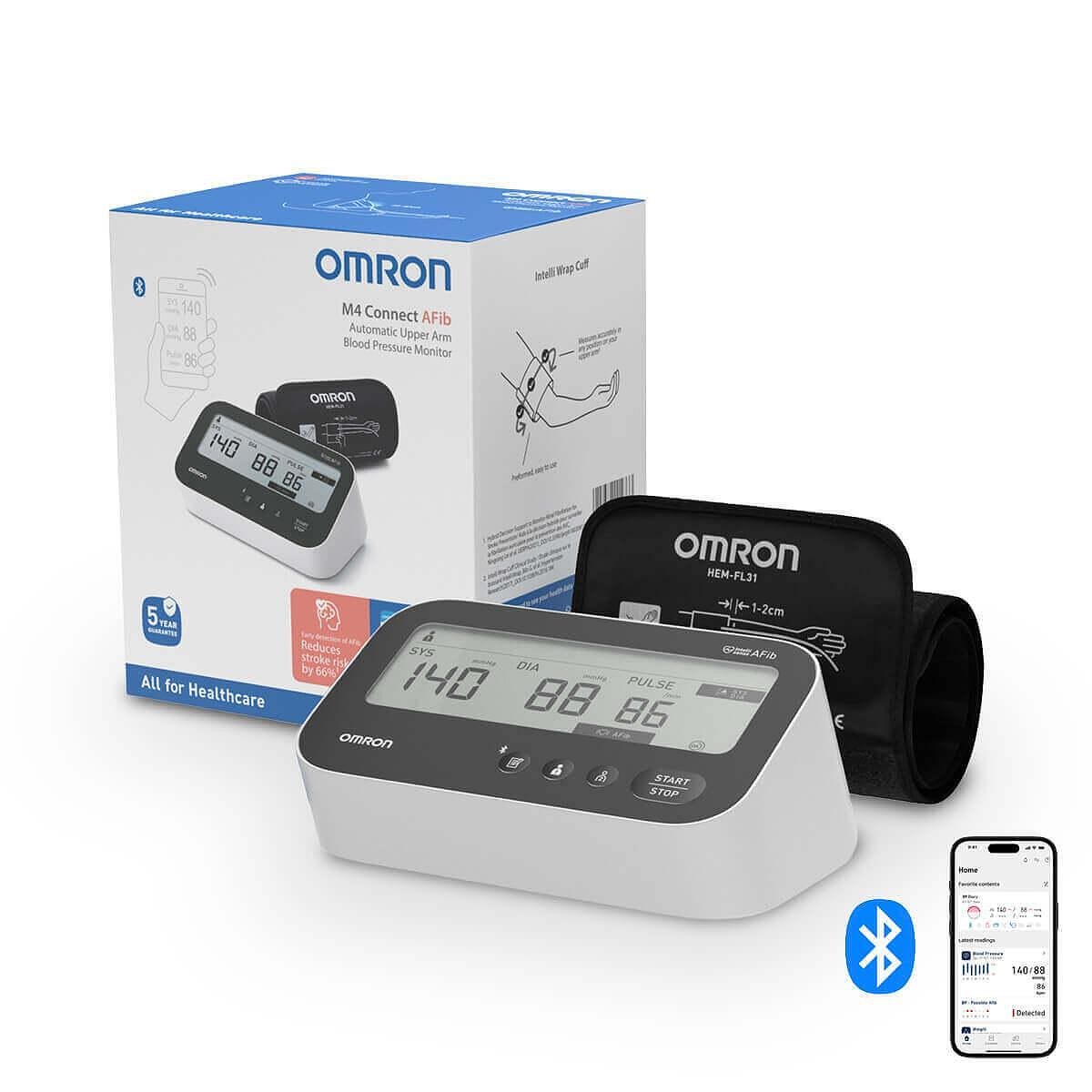 Апарат за кръвно Omron M4 Connect Afib HEM-7196T1| Healthmed