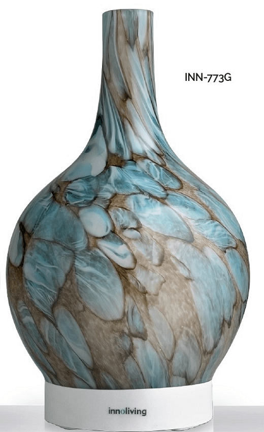 INNOLIVING Луксозен ултразвуков арома дифузер INN - 773G - цвят зелен ...