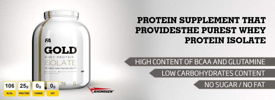 Gold Whey Isolate | Zero Sugar ~ Zero Fat