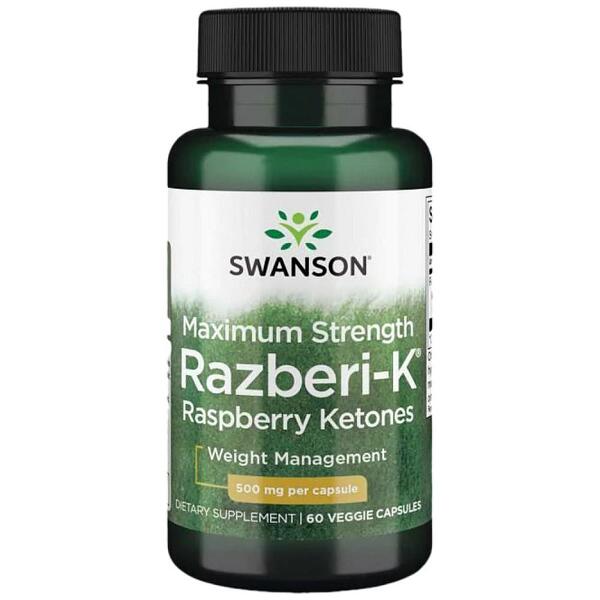 Razberi-K 500 mg Maximum Strength Raspberry Ketones