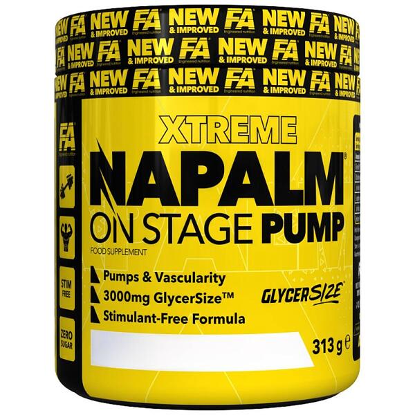 NAPALM On Stage Pump | Stim-Free Pre-Workout Formula