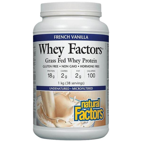 Whey Factors® Grass Fed Whey Protein | Vanilla