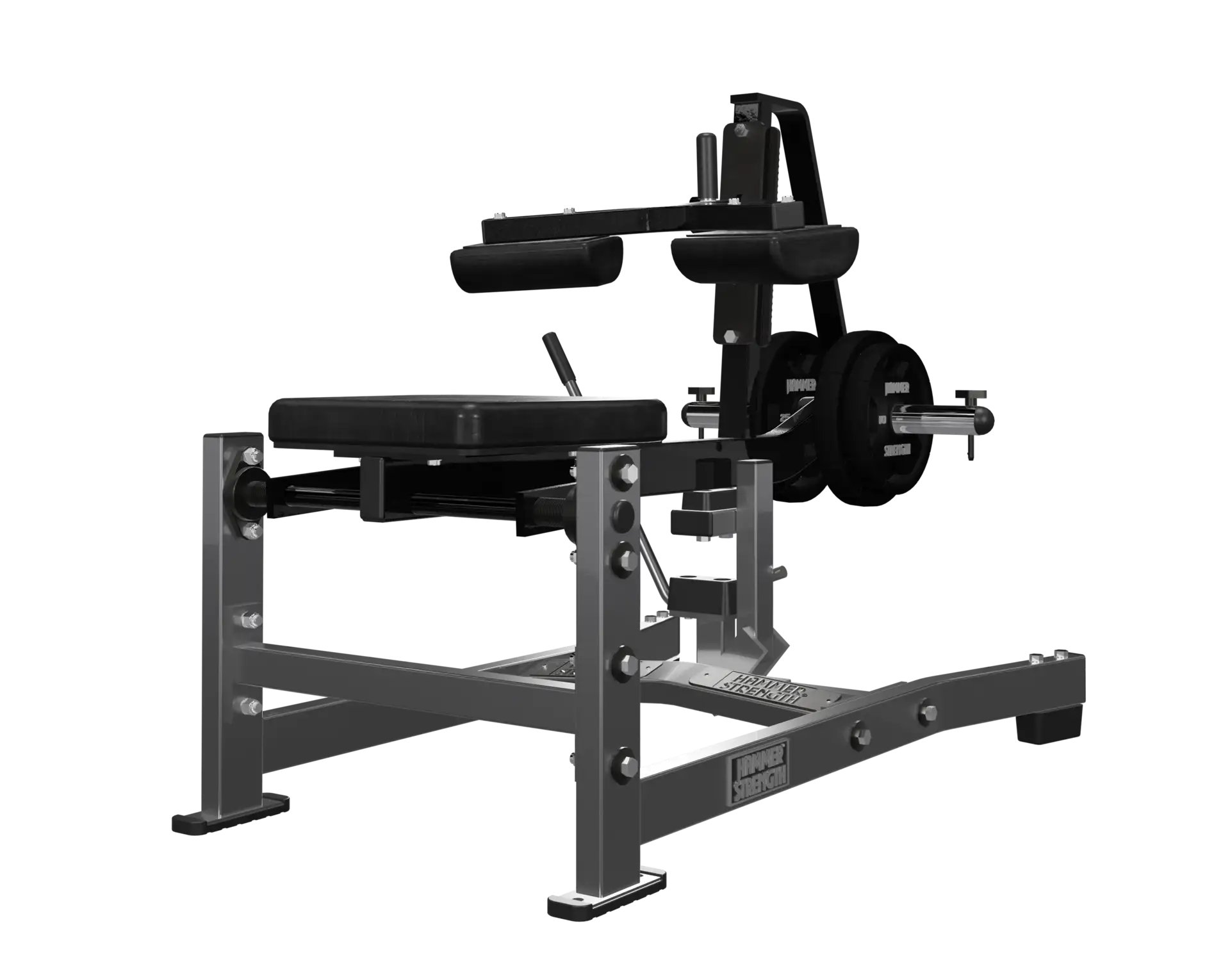 Plate-loaded Seated Calf Raise