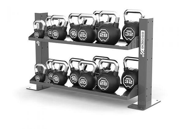 SBX KETTLEBELL SET WITH OCTAGON RACK