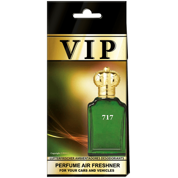 Ароматизатор за кола VIP 717 - истински парфим парфюм за твоя автомобил
